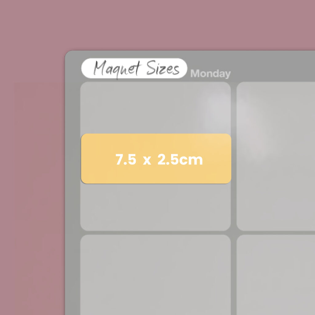 Magnetic Counters - Dry Wipe